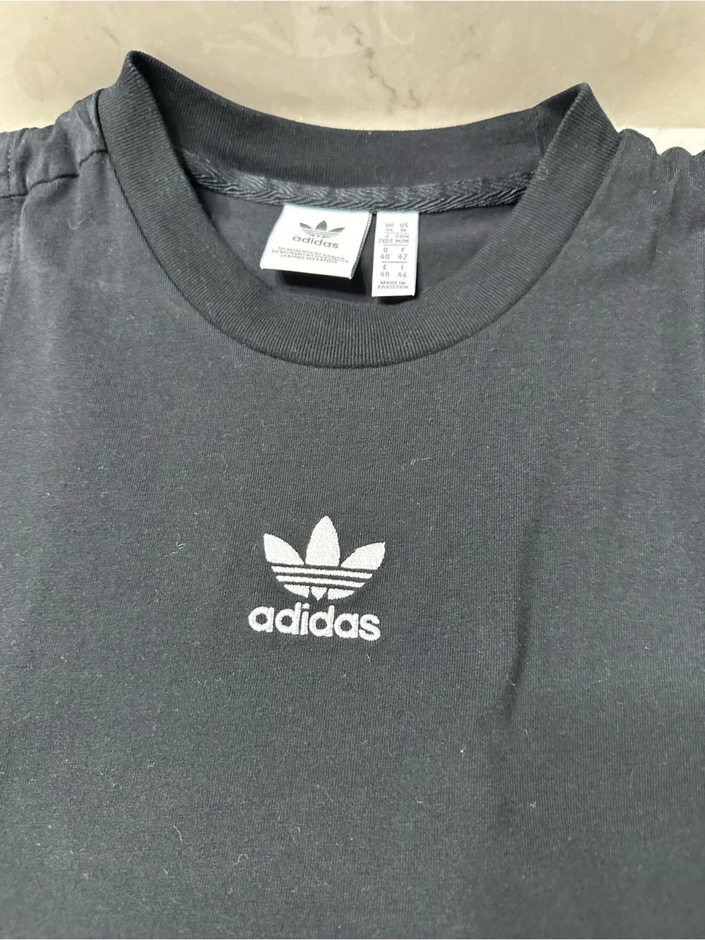 adidas | Tops | Adidas Black Muscle Tank With White Trefoil Logo Large ...
